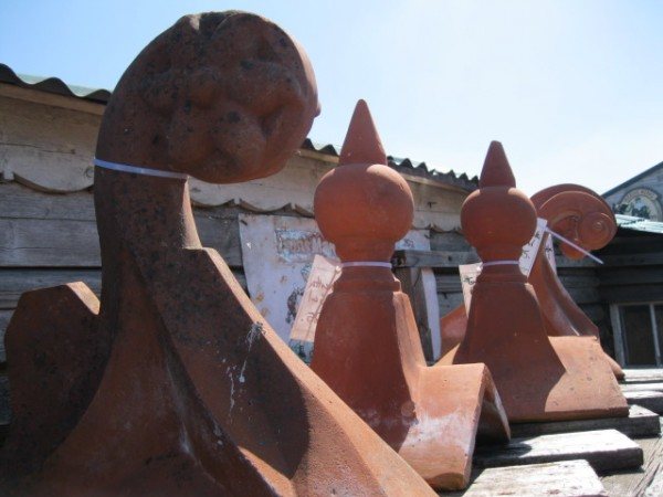 Roof finials - Wells Reclamation