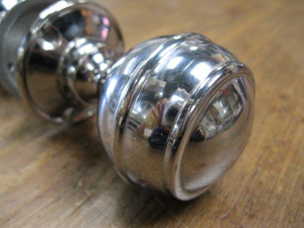 Chrome door knobs - Wells Reclamation