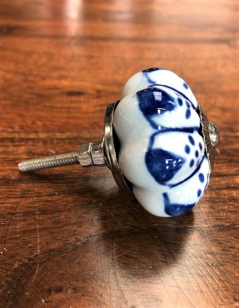Ceramic door knob - Wells Reclamation
