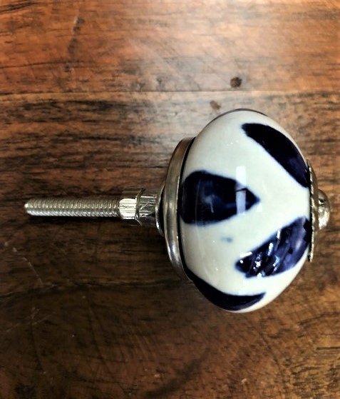 Ceramic door knob - Wells Reclamation
