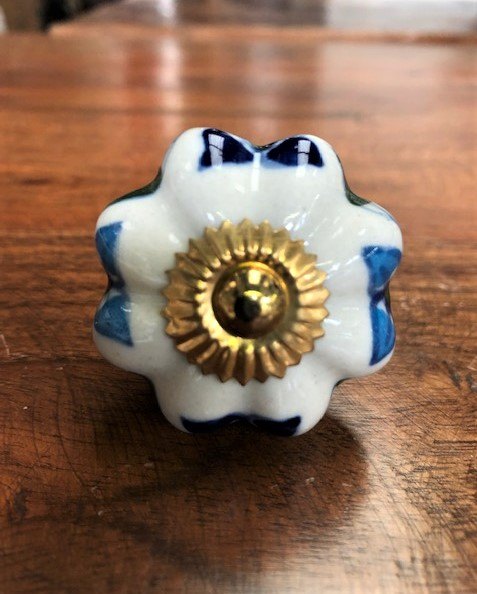 Ceramic door knob - Wells Reclamation
