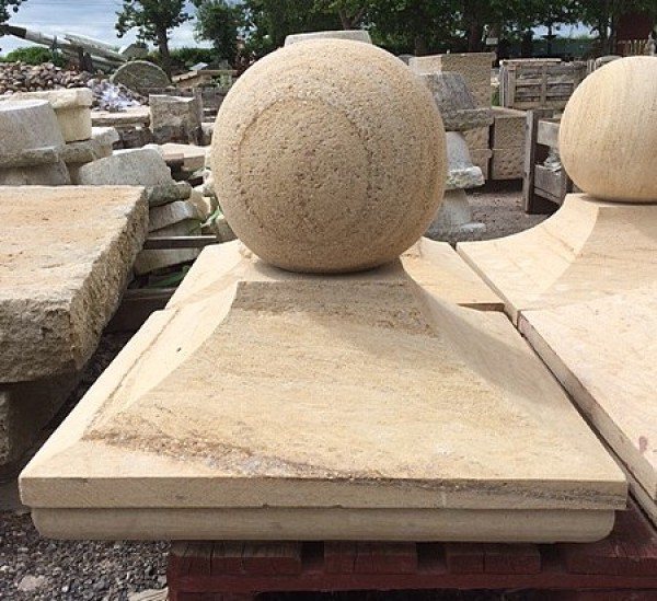 Decorative Stone Pillar Caps | Shelly Lighting