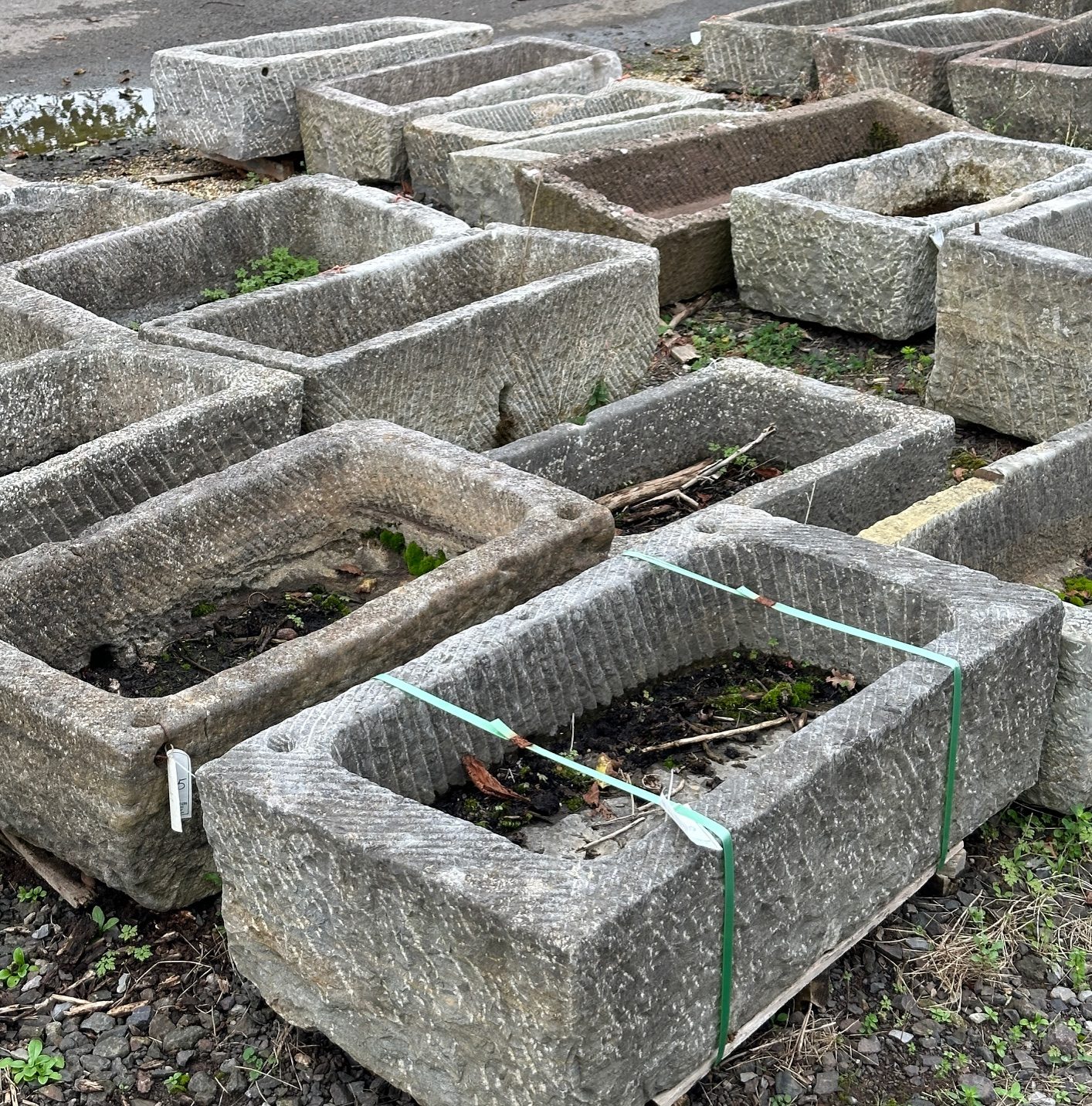 large stone trough - Wells Reclamation
