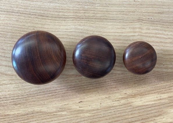 Wooden cupboard knobs - Wells Reclamation