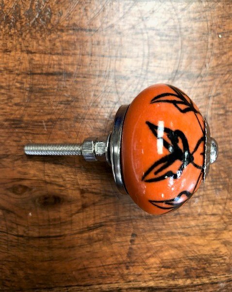 Ceramic cupboard knob - Wells Reclamation