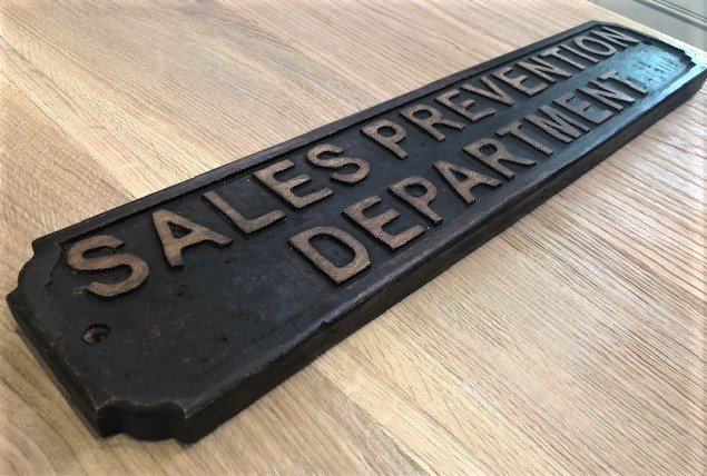 Wooden sign - Wells Reclamation