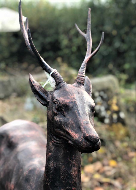 Cast iron deer - Wells Reclamation