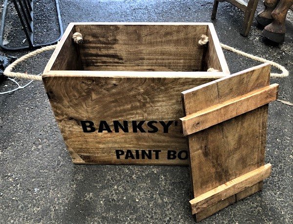 Wooden storage box - Wells Reclamation