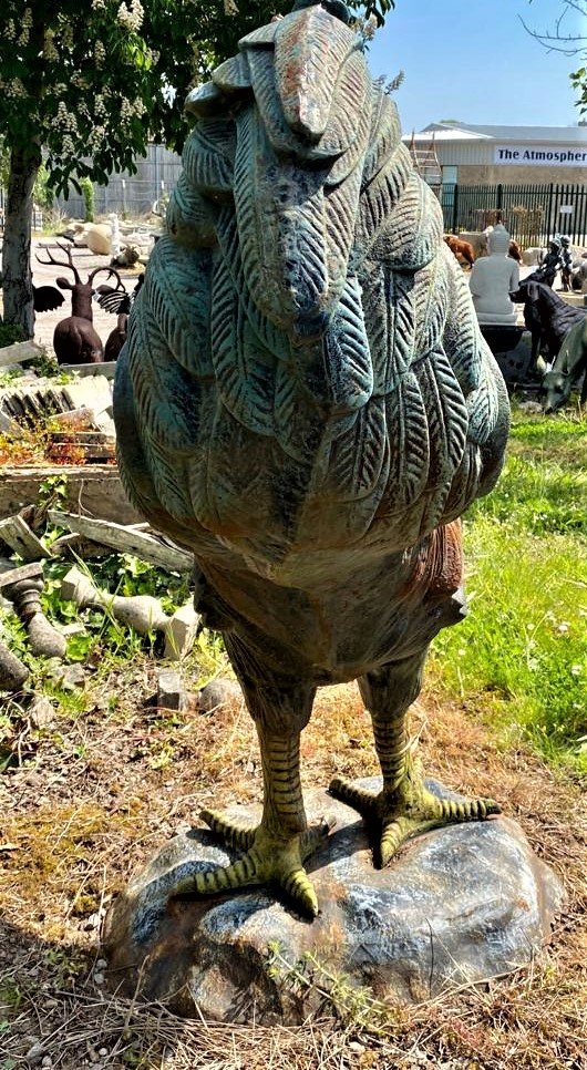 Cockerel statue - Wells Reclamation