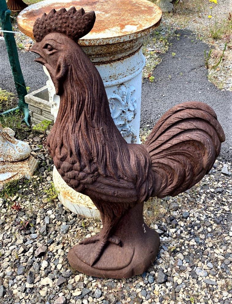 Cockerel statue - Wells Reclamation