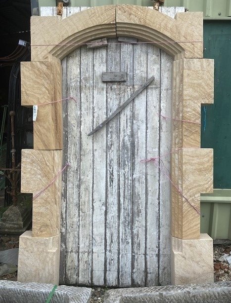 Stone door frame - Wells Reclamation