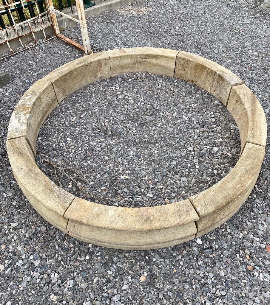 Stone pond surround - Wells Reclamation