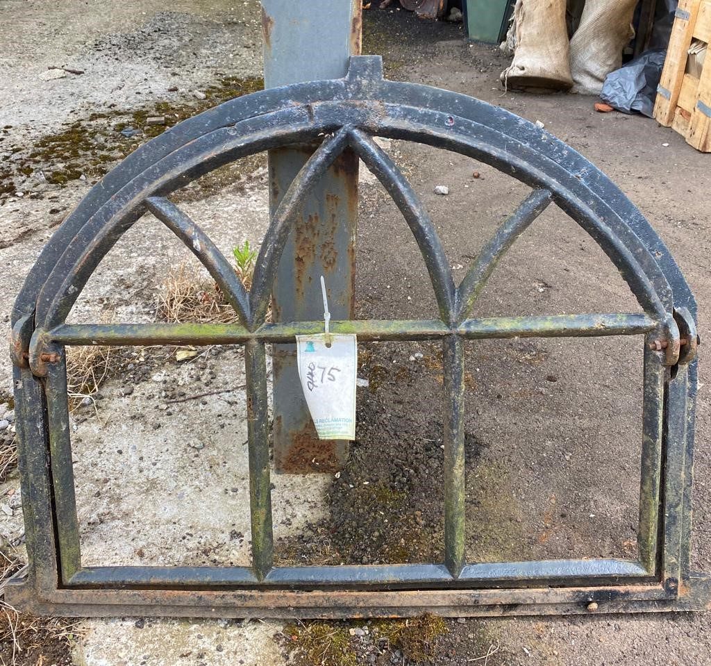 Cast iron window frame - Wells Reclamation