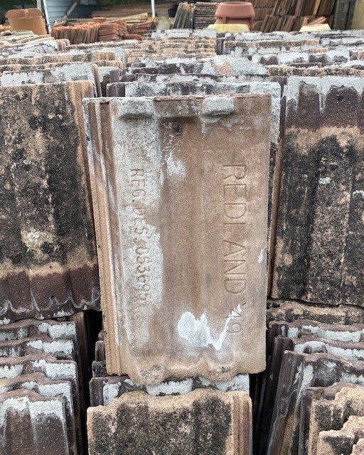 Reclaimed Redland 49 Roofing Tiles - Wells Reclamation