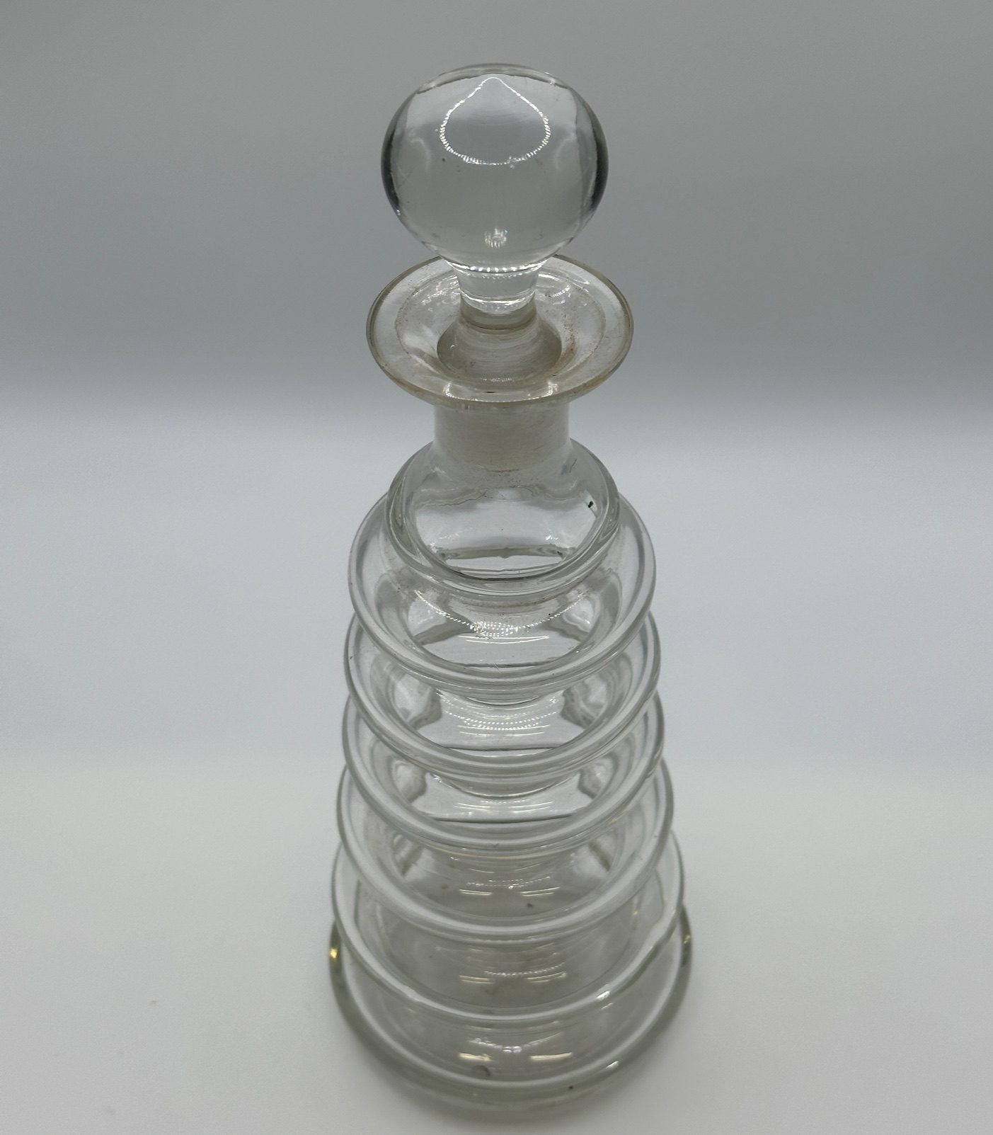 Vintage glass decanters - Wells Reclamation