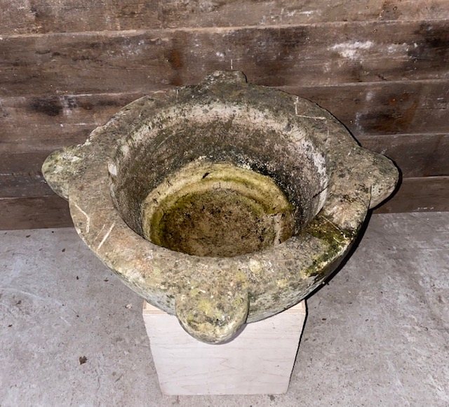 19th century marble mortar - Wells Reclamation
