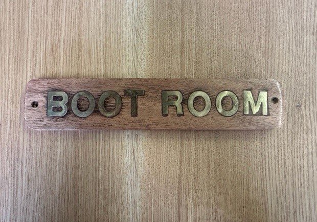 Wooden signs - Wells Reclamation