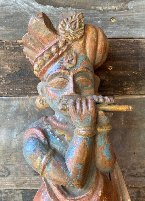 Antique Indian statue - Wells Reclamation