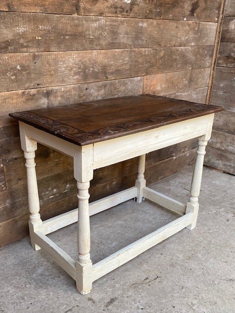 victorian hall table - Wells Reclamation