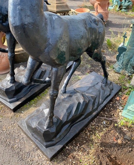 stag statue - Wells Reclamation