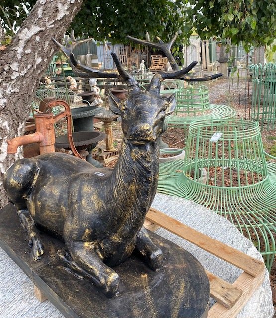stag statue - Wells Reclamation