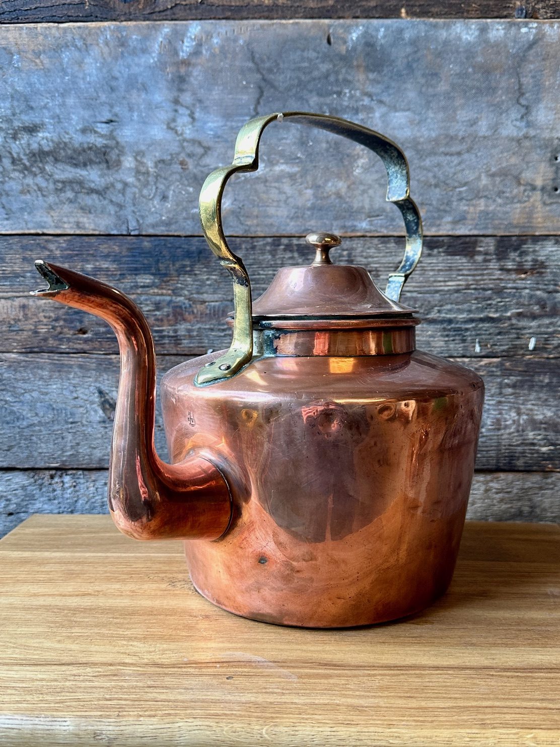 victorian copper kettle - Wells Reclamation