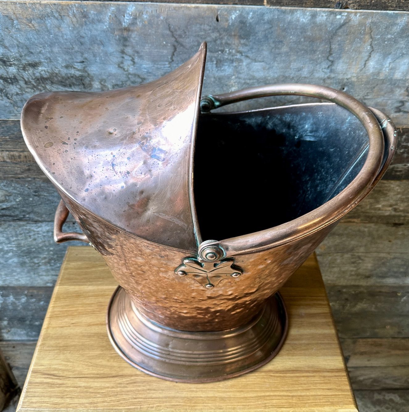 victorian coal scuttle - Wells Reclamation