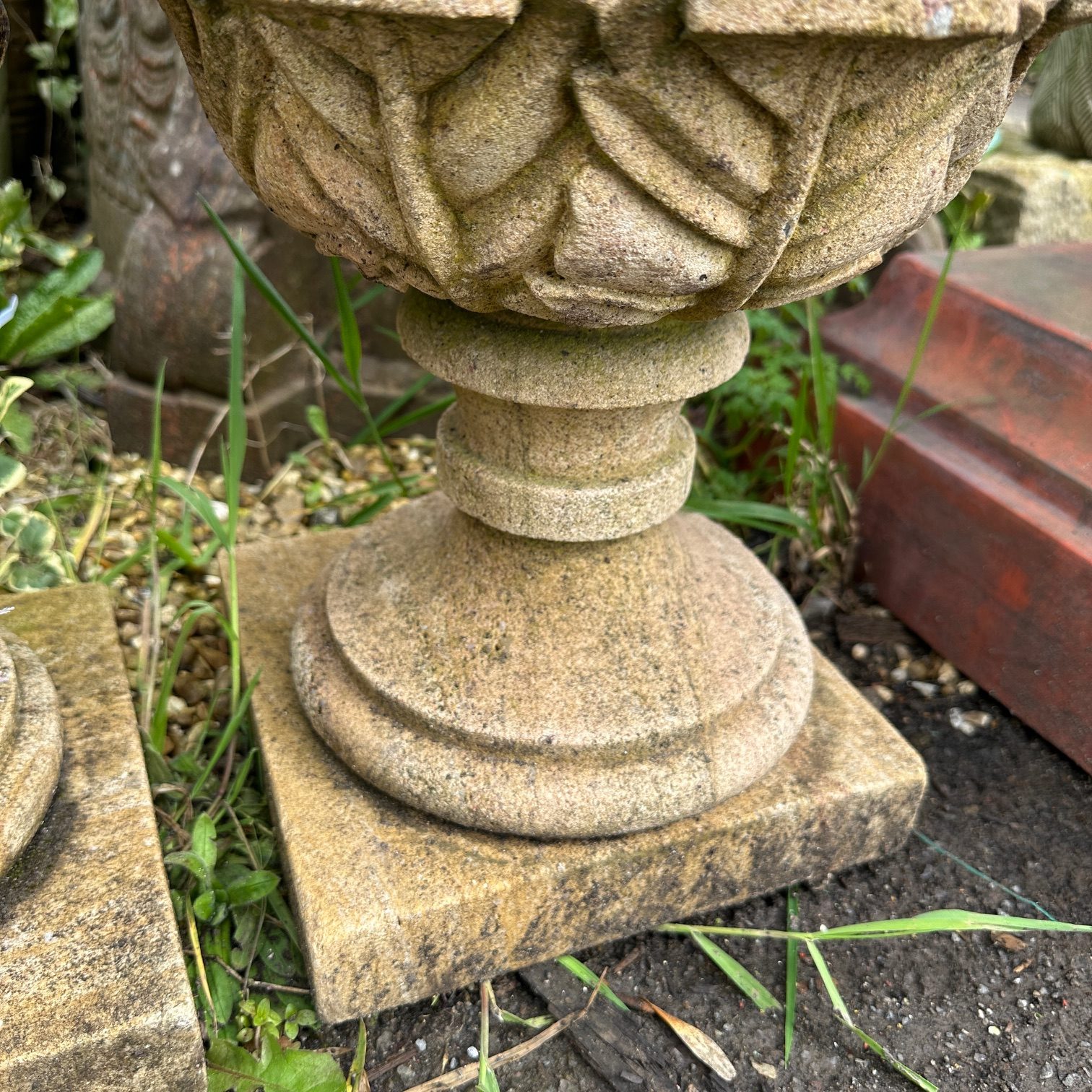 stone finials - Wells Reclamation
