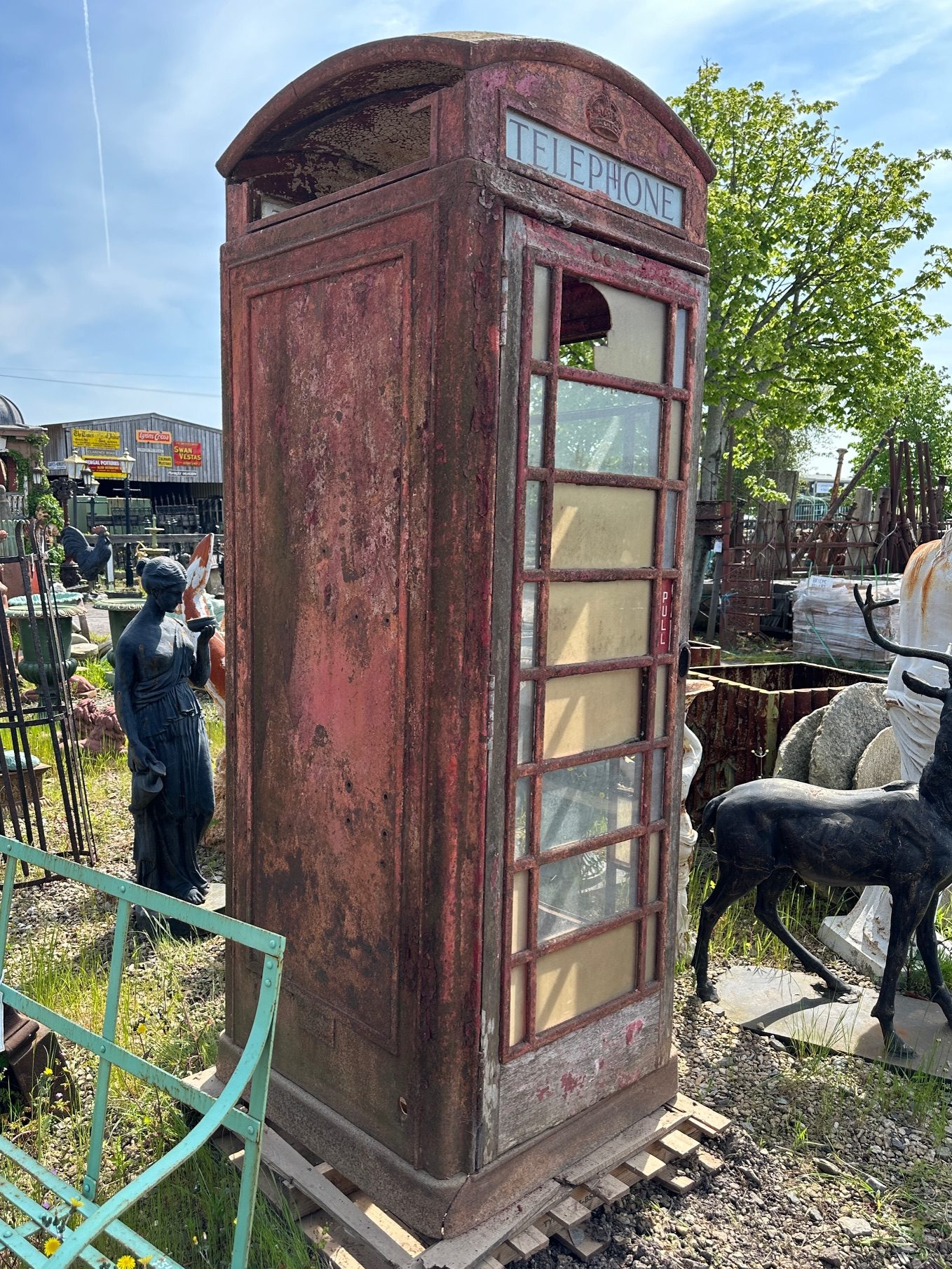 red telephone box - Wells Reclamation