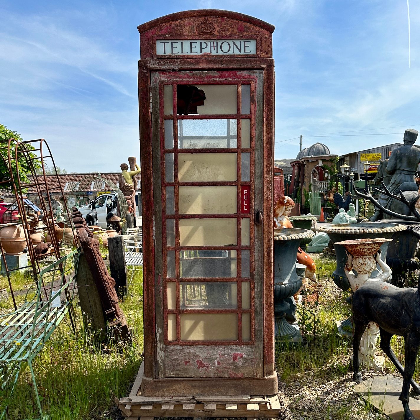 red telephone box - Wells Reclamation