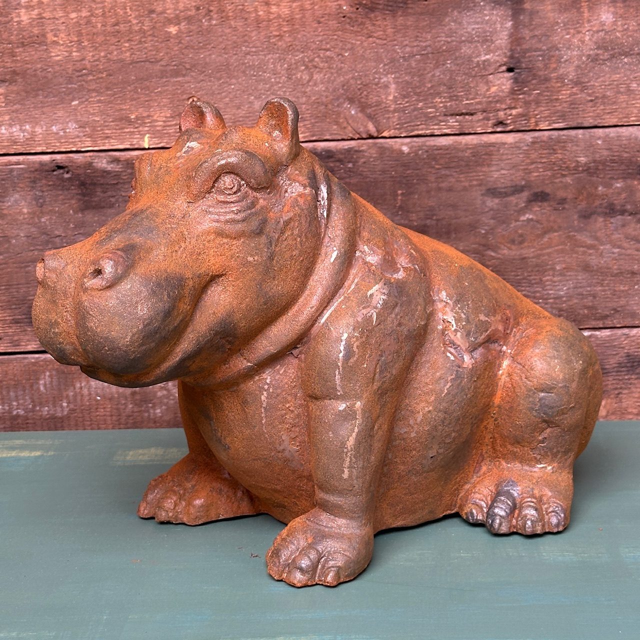 hippo statue - Wells Reclamation