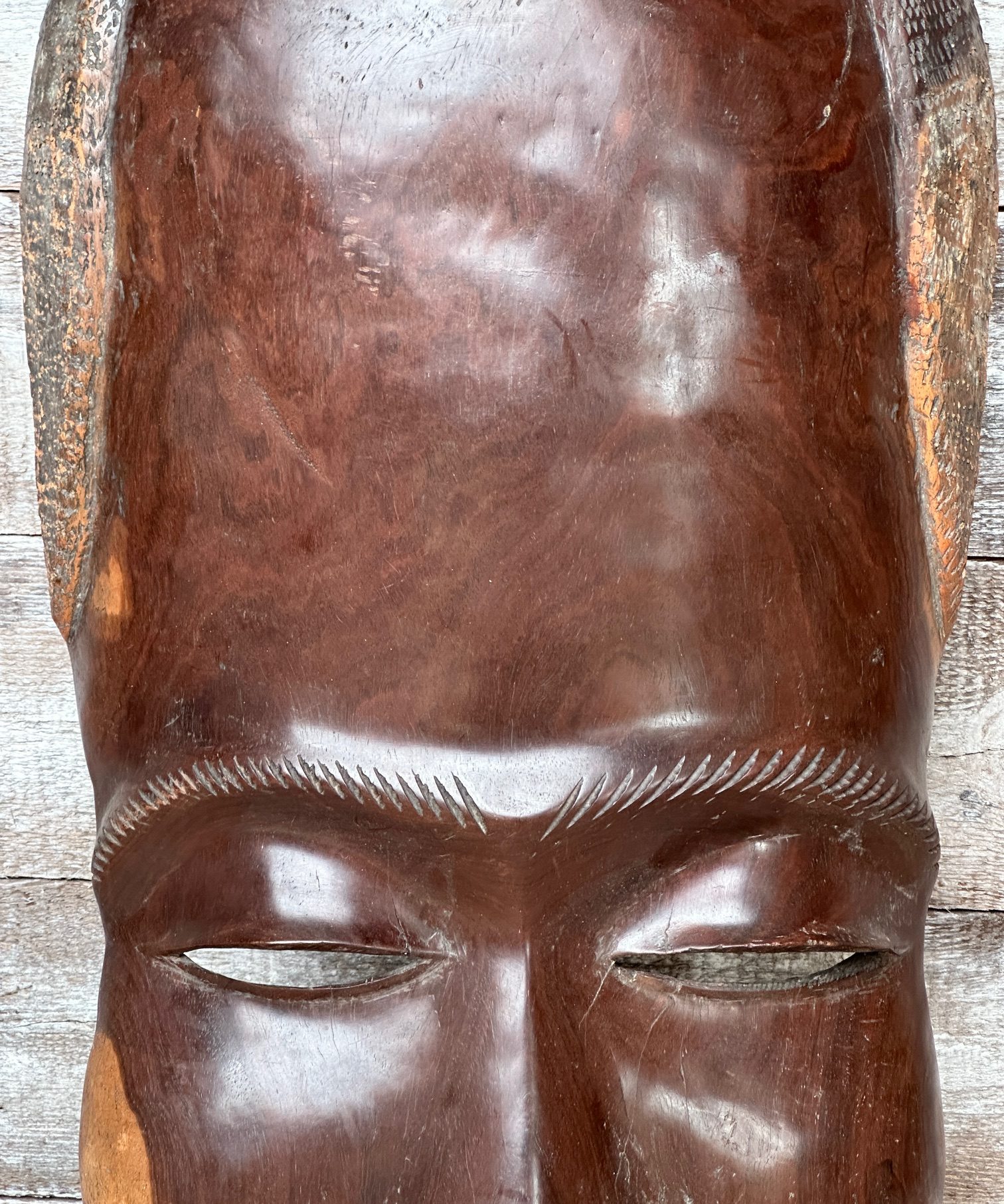 African tribal mask - Wells Reclamation