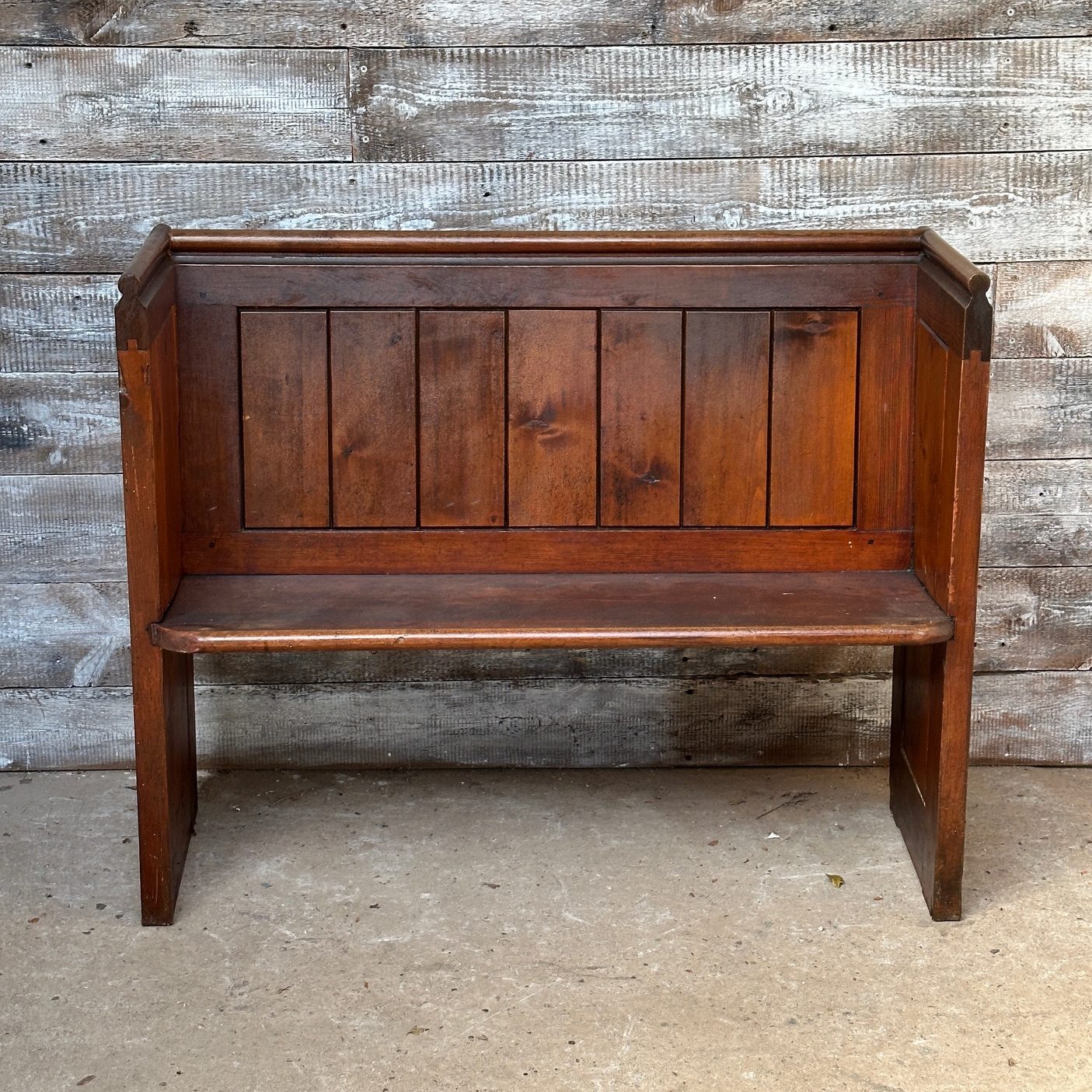vintage pew - Wells Reclamation