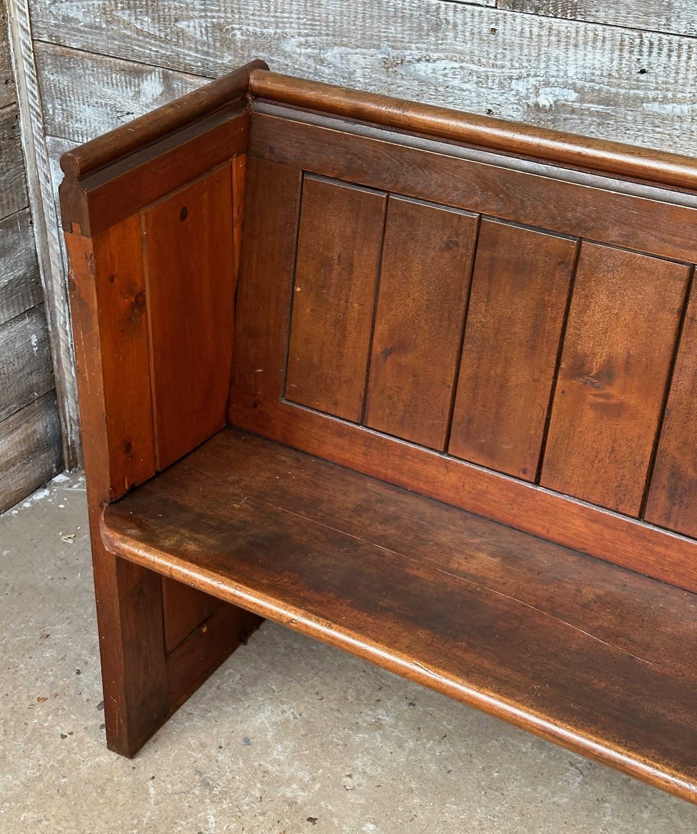 vintage pew - Wells Reclamation