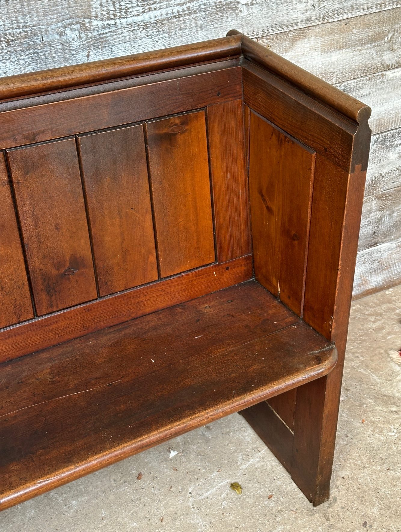 vintage pew - Wells Reclamation