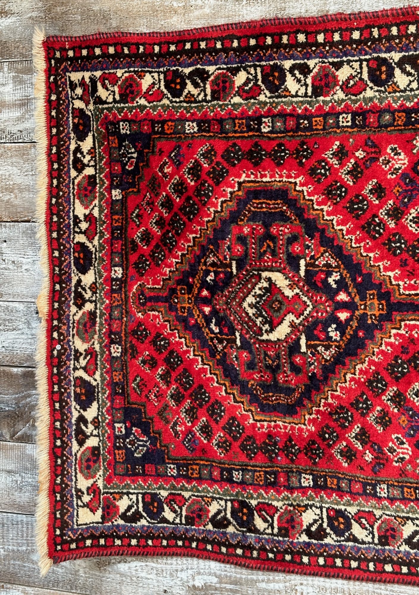 vintage persian rug - Wells Reclamation