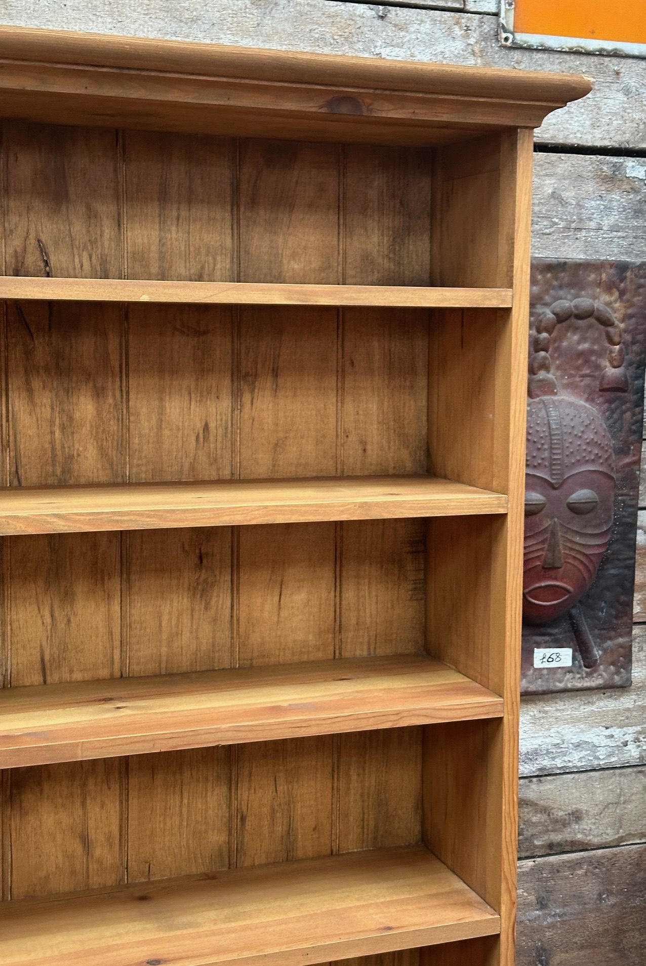 solid pine bookcase - Wells Reclamation