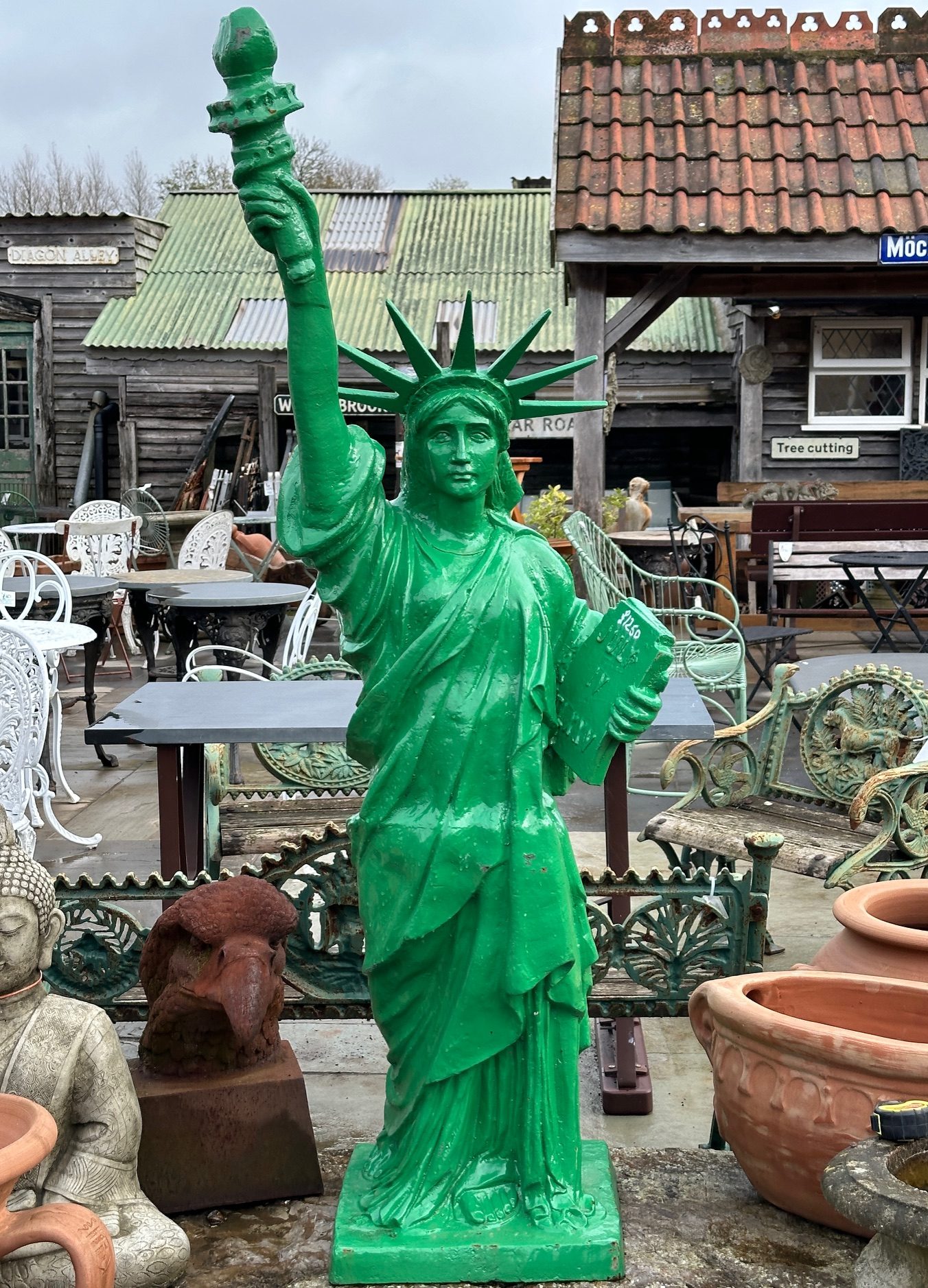Statue of Liberty statue - Wells Reclamation