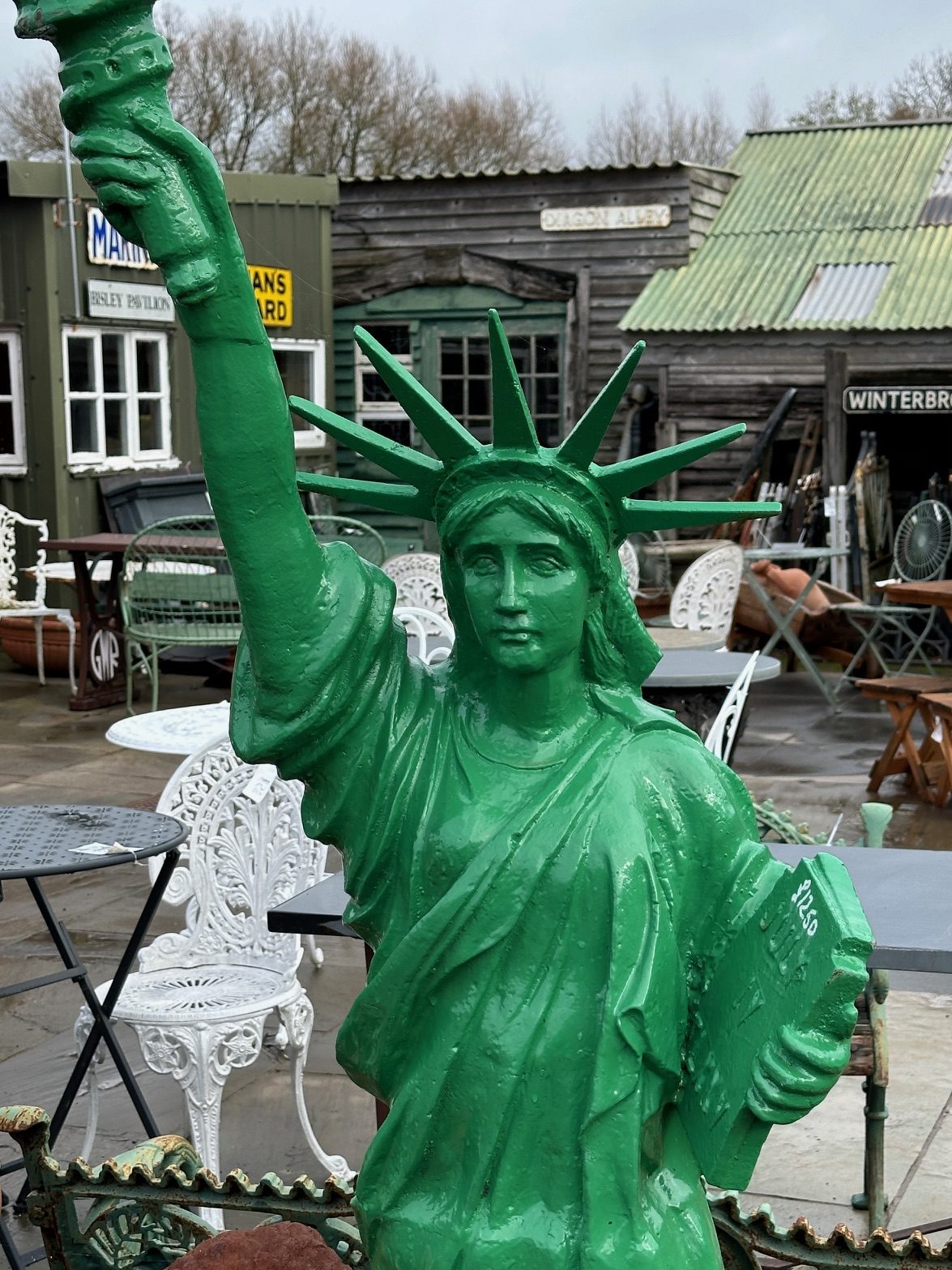 Statue of Liberty statue - Wells Reclamation
