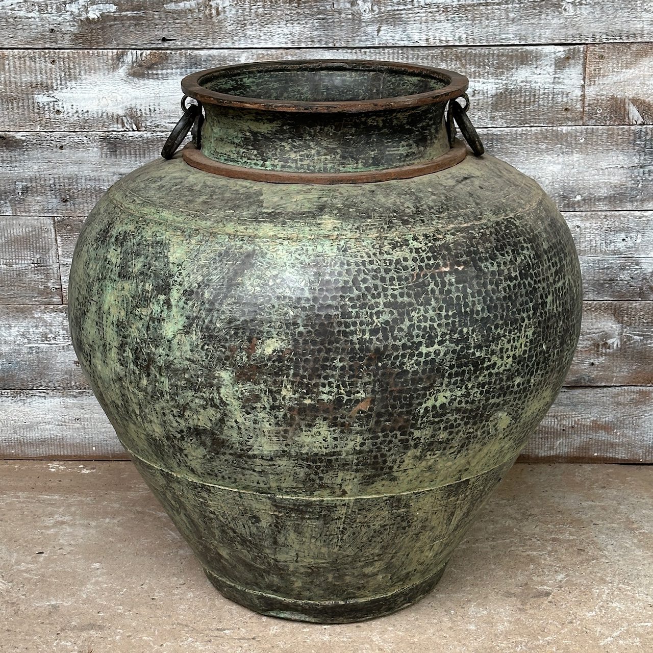 large olive pot - Wells Reclamation