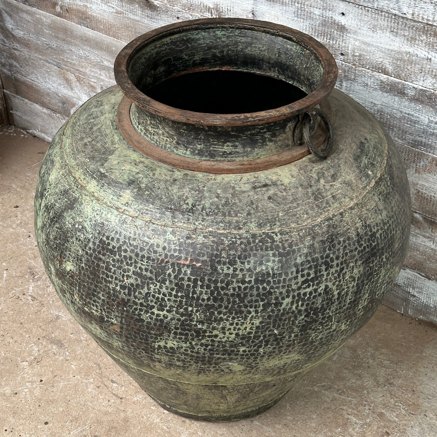 large olive pot - Wells Reclamation