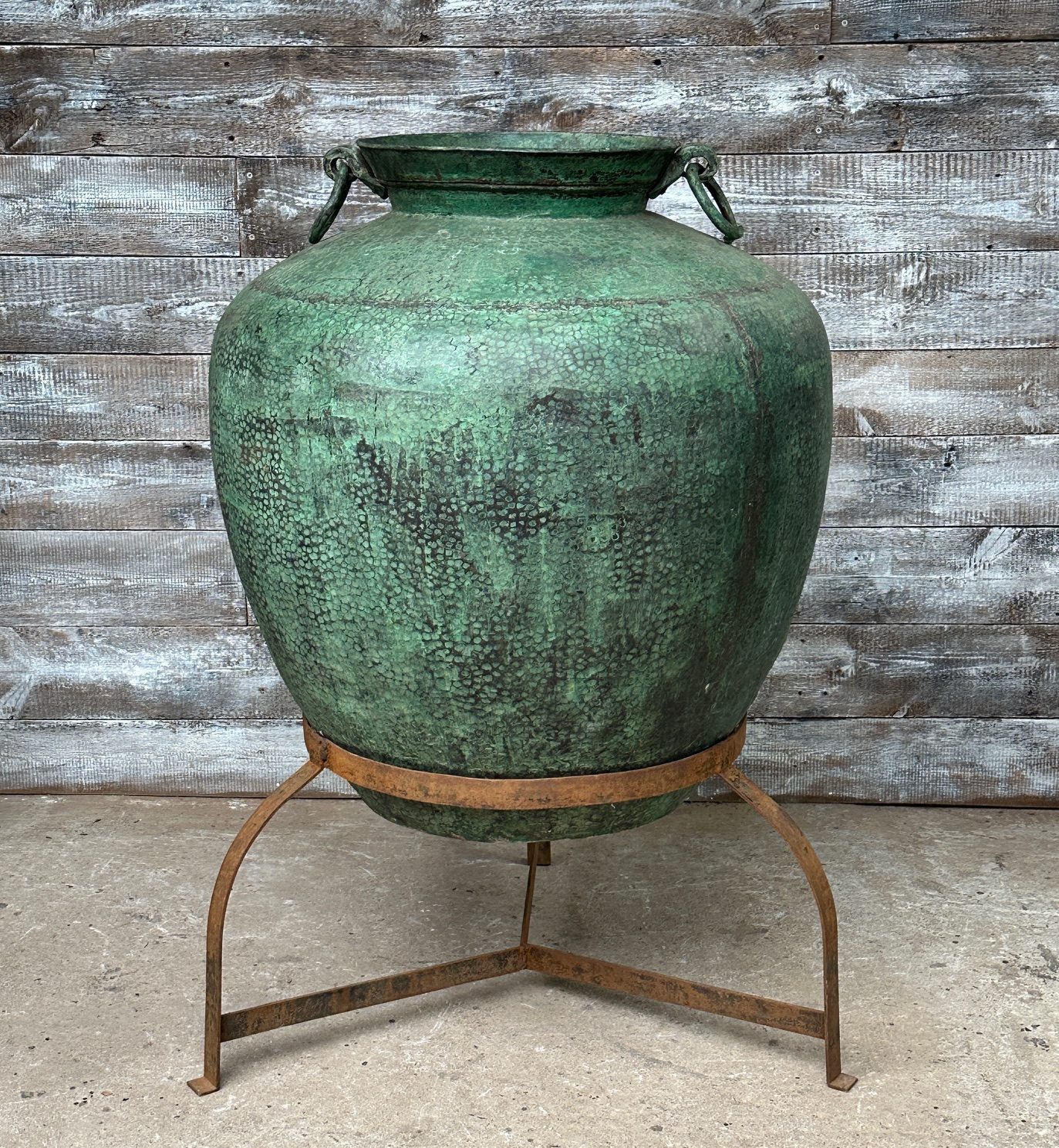 large olive pot - Wells Reclamation