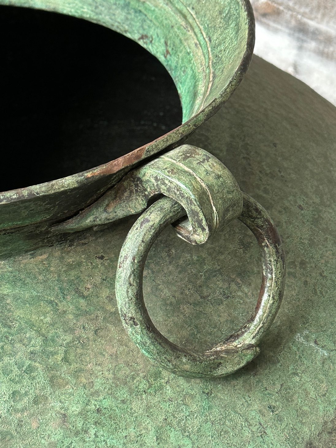 large olive pot - Wells Reclamation