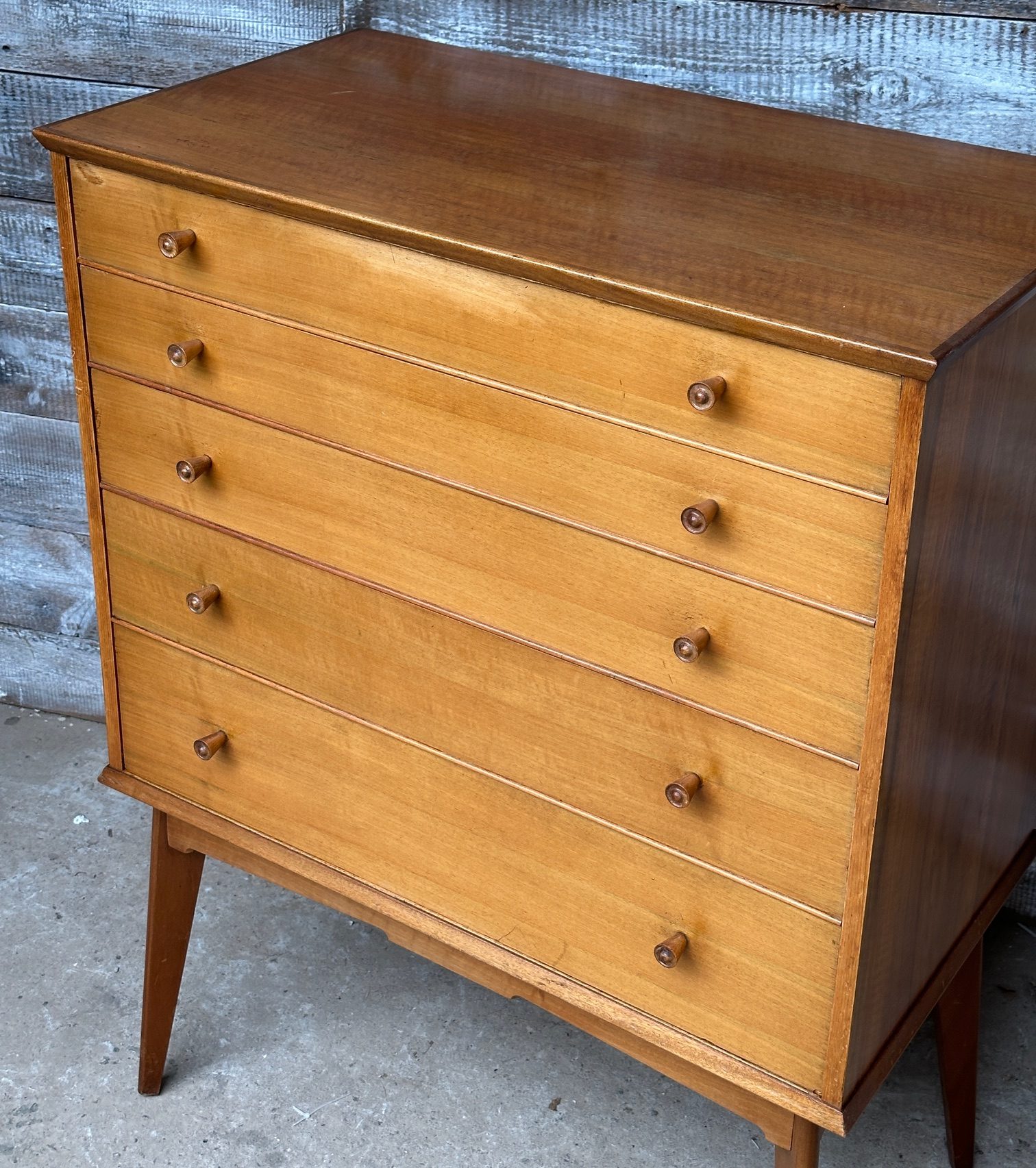 mid century chest of drawers - Wells Reclamation