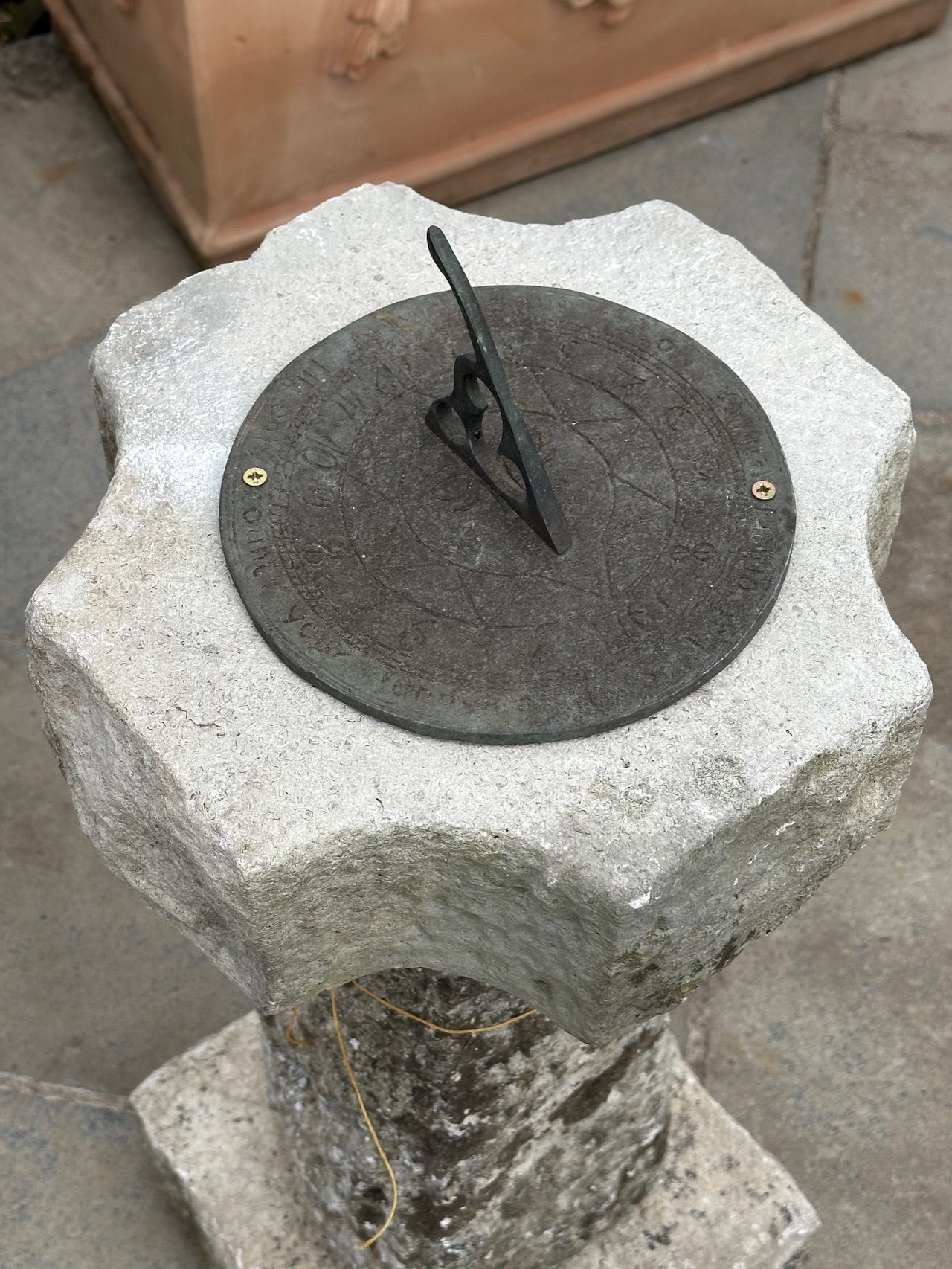 antique sundial - Wells Reclamation