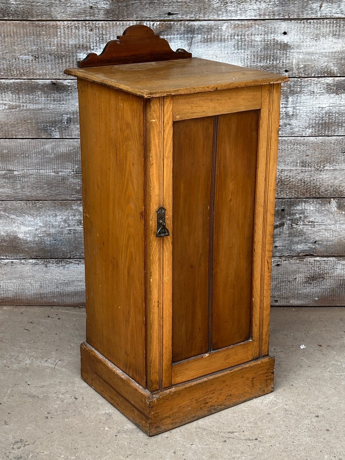 antique bedside cabinet - Wells Reclamation
