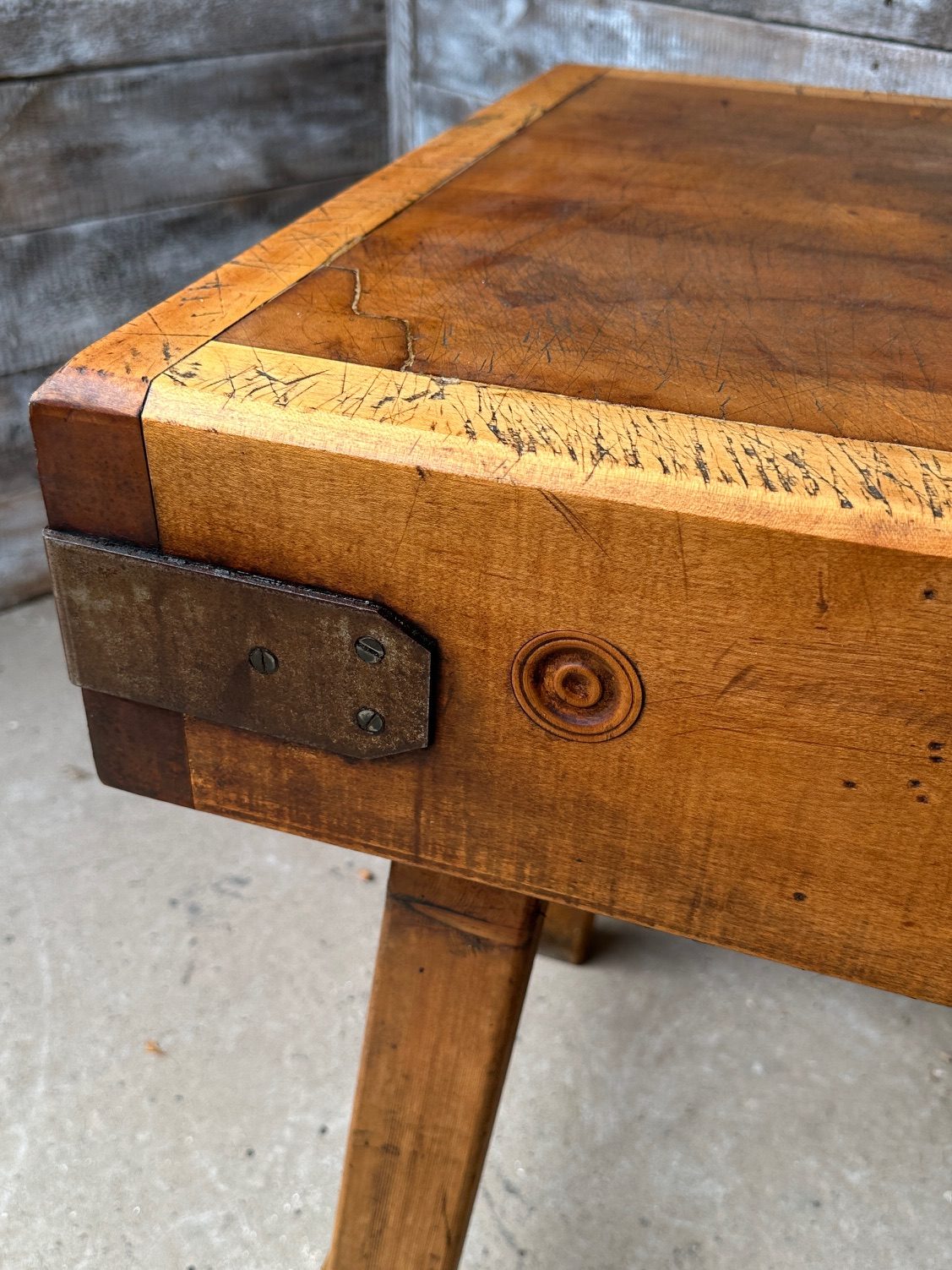 reclaimed butchers block - Wells Reclamation