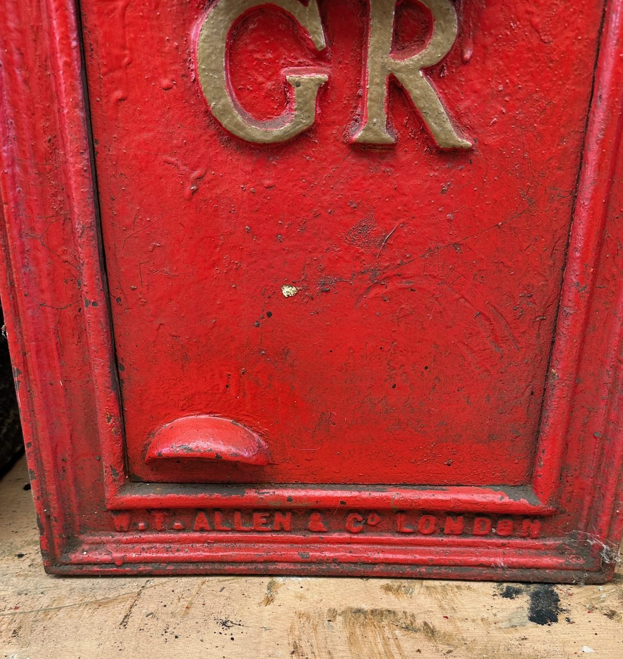 original GR postbox - Wells Reclamation