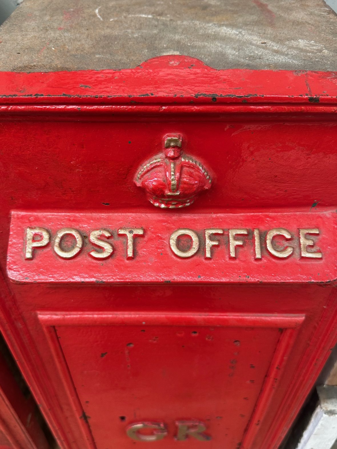 original GR postbox - Wells Reclamation
