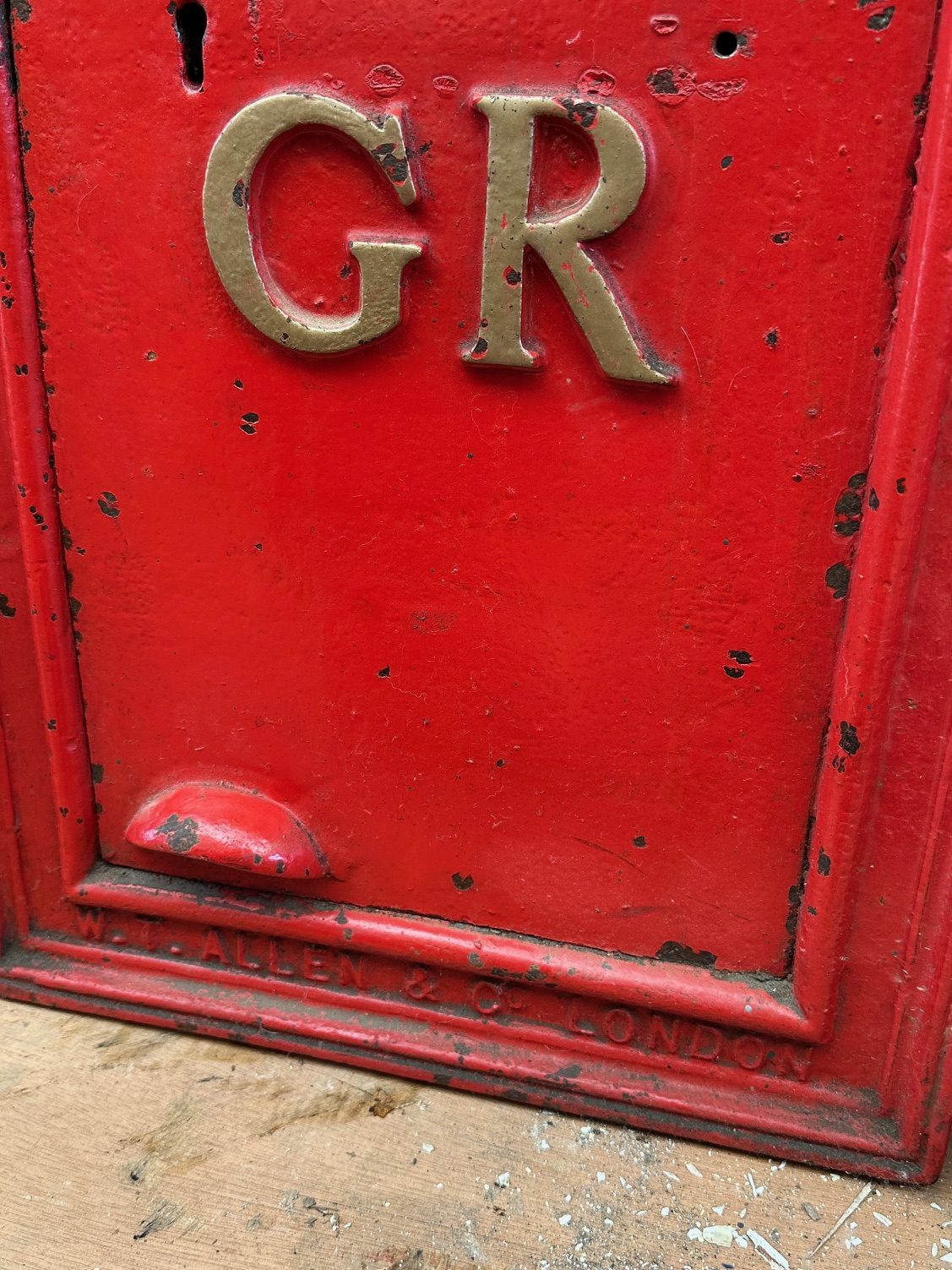 original GR postbox - Wells Reclamation
